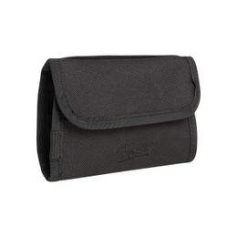 Brustbeutel Brandit "Brandit Unisex Wallet Two", Herren, schwarz, 100% Leder, unifarben, Kleinlederwaren