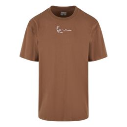 T-Shirt Karl Kani "Karl Kani Unisex", Damen, Gr. XS, braun, 100% Baumwolle, bedruckt, oversize, Rundhals, Shirts T-Shirt