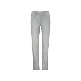 Stoffhose AENGELS "AENGELS Cici", Damen, Gr. 34/30, L&auml;nge 30, light grau used, 89% Baumwolle, 8% Polyester, 3% Elasthan, unifarben, skinny fit, Hosen Stoffhose