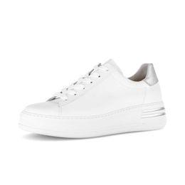 Sneaker Gabor "Sneaker low", Damen, Gr. 36, wei&szlig;, Schuhe Sneaker
