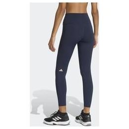 Trainingstights Adidas PERFORMANCE "W 3SS X-OVER L", Damen, Gr. XL, N-Gr, legend ink, normal, gr., Obermaterial: 80% Polyester, 20% Elasthan, 7/8-L&auml;nge, Hosen
