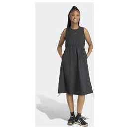 Shirtkleid Adidas SPORTSWEAR "CITY TECH", Damen, Gr. XXL, N-Gr, schwarz, Obermaterial: 100% Polyamid, Kleider Shirtkleid
