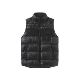 Steppweste 883POLICE "883 Police YANTS GILET", Herren, Gr. S, schwarz, 100% Polyester, Westen Steppweste