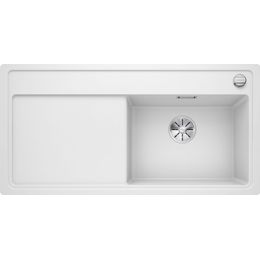 K&uuml;chensp&uuml;le Blanco "ZENAR XL 6 S-F", wei&szlig;, B:98,75cm H:19cm T:49,75cm, Verbundwerkstoff, K&uuml;chensp&uuml;len, Mit Ablauffernbedienung