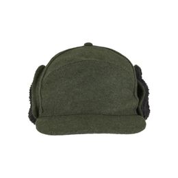 Snapback Cap Brandit "Brandit Herren Lumberjack Wintercap", Herren, Gr. onesize, olive, 95% Polyester, 5% Wolle, Caps