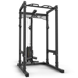 ATX Power Rack PRX-780 2.0 mit Latzug - 125 kg Steckgewichte
