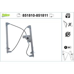 Valeo Fensterheber 851810 vorne links f&uuml;r Citro&euml;n