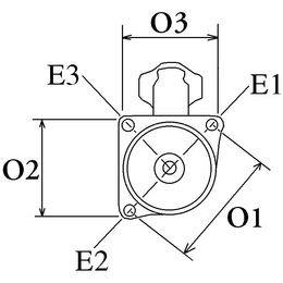 HC-CARGO Starter f032116000 f&uuml;r VW Porsche