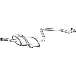 BOSAL Mittelschalld&auml;mpfer 284301 f&uuml;r HYUNDAI