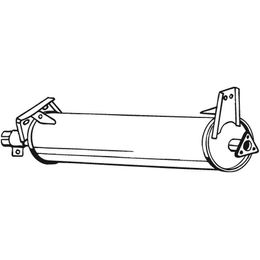 BOSAL Mittelschalld&auml;mpfer 233261 f&uuml;r VW