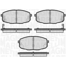 MAGNETI MARELLI Bremsbelagsatz, Scheibenbremse 363916060281 f&uuml;r KIA HYUNDAI (BEIJING)