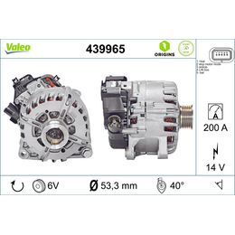 Valeo Startergenerator Generator NEW STOP&START ORIGINAL PART 439965 f&uuml;r DS Peugeot