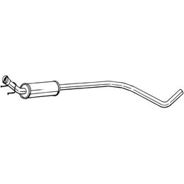 BOSAL Mittelschalld&auml;mpfer 288169 f&uuml;r DS