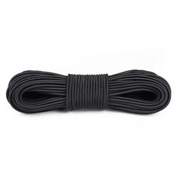Bungee Shock Cord Paracord 4 mm - 15 Meter schwarz