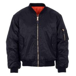 Fostex MA-1 Bomberjacke schwarz, Gr&ouml;&szlig;e XXL