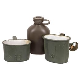 BW Feldflasche Kunststoff 3-tlg. Original gebraucht