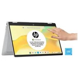 HP Chromebook "14b-cd0011ng", silber (glacier silber), 4 GB RAM 128 GB SSD, N-Reihe, Google Chrome OS, Notebooks, ChromeOS