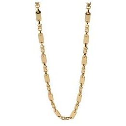 Adelia&acute;s Kette ohne Anh&auml;nger ADELIA ́S "Unisex Halskette &ndash; Plattenkette aus Edelstahl 60 cm", gold, Halsketten, Damen, 60cm, Edelstahl, Geschenkidee: zeitlos und vielseitig