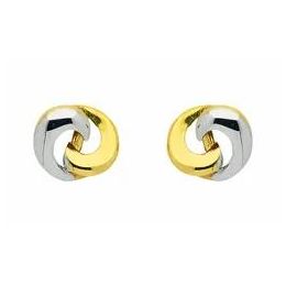 Adelia&acute;s Paar Ohrh&auml;nger ADELIA ́S "Ohrstecker Ohrringe 333 Gold ( 8K ) &ndash; Goldohrringe", silber, Ohrringe, Damen, Damen, Gold, Goldohrringe
