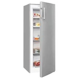 Exquisit Gefrierschrank "GS231-NF-H-040D", Energieeffizienz: D (A-G), silber (silberfarben), B:54cm H:143cm T:60cm, Gefrierschr&auml;nke, 4*-Gefrierschrank No Frost mit LED-Anzeige & praktischem Griff