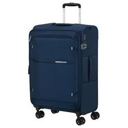 Weichgep&auml;ck-Trolley Samsonite "GOTWIST", Gr. B/H/T: 43cm x 68cm x 29cm 71 l, navy blau, Polyester, Koffer, mit Teleskopgriff und mehreren Tragegriffen, innen aus Polyester