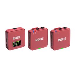 R&Oslash;DE WIGOGEN3ROS - Rode Wireless GO (Gen 3) ROSE digitales 2-Kanal Drahtlos-Mikrofonsystem