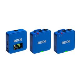 R&Oslash;DE WIGOGEN3COB - Rode Wireless GO (Gen 3), COBALTBLAU digitales 2-Kanal Drahtlos-Mikrofonsystem