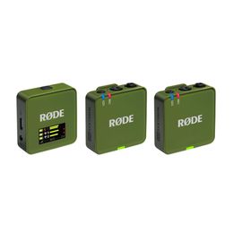 R&Oslash;DE WIGOGEN3MOS - Rode Wireless GO (Gen 3) KHAKI digitales 2-Kanal Drahtlos-Mikrofonsystem