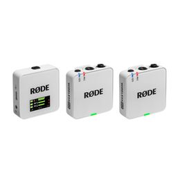 R&Oslash;DE WIGOGEN3W - Rode Wireless GO (Gen 3), WEISS digitales 2-Kanal Drahtlos-Mikrofonsystem