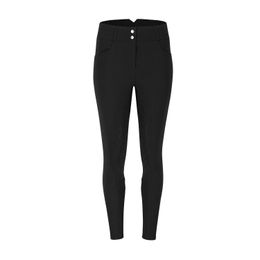 ALESSANDRO ALBANESE Reithose Allora Full Grip schwarz Damen 44
