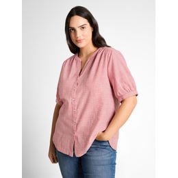 Tom Tailor sheego Gro&szlig;e Gr&ouml;&szlig;en Klassische Bluse, cozy pink, Gr&ouml;&szlig;e 46 - Damen