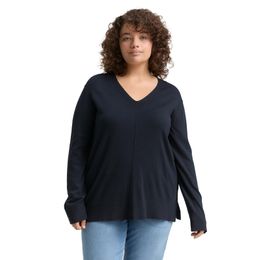 Tom Tailor sheego Gro&szlig;e Gr&ouml;&szlig;en Strickpullover, lunar eclipse, Gr&ouml;&szlig;e 54 - Damen