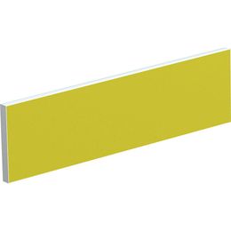 easyDesk Tischtrennwand f&uuml;r Teamschreibtische, Breite 1200 mm, Bezug gr&uuml;n