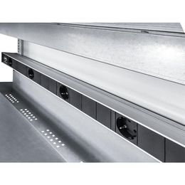 C+P Elektro-Einlegeboden f&uuml;r C+P Akkuladeschr&auml;nke BASIC, mit 5fach Steckdosenleiste, 3 m Zuleitung
