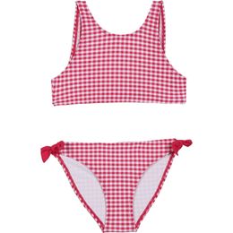 FIREFLY SAFIRA G VICHY Bikini Set M&auml;dchen - Gr&ouml;&szlig;e 140 - rosa