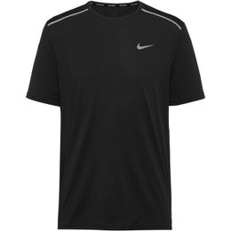 Nike Miler Funktionsshirt Herren - Gr&ouml;&szlig;e XL - schwarz