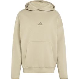 Adidas Future Icon Hoodie Herren - Gr&ouml;&szlig;e S - braun