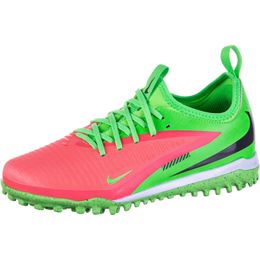 Nike JR PHANTOM 6 LOW ACAD TF EH Fu&szlig;ballschuhe Kinder - Gr&ouml;&szlig;e 36 - rot