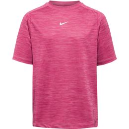 Nike DRI-FIT MULTI LBR HTHR Funktionsshirt Jungen - Gr&ouml;&szlig;e 140/146 - rosa