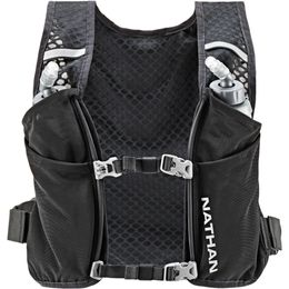 Nathan QuickStart 3.0 4L Soft Flasks Trinkrucksack - Gr&ouml;&szlig;e Einheitsgr&ouml;&szlig;e - schwarz