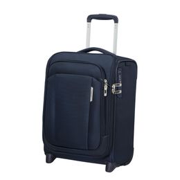 Weichgep&auml;ck-Trolley Samsonite "RESPARK 45 cm", Gr. B/H/T: 35cm x 45cm x 20cm 29 l, midnight blau, Polyester, Koffer, mit Laptopfach, mit Packgurt und Rei&szlig;verschlussfach