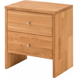 Kommode Home Affaire "Dura", braun (wildeiche), B:50cm H:56cm T:35cm, Massivholz, Sideboards, Kommode, aus FSC-zertifiziertem Massivholz, Breite 50 cm