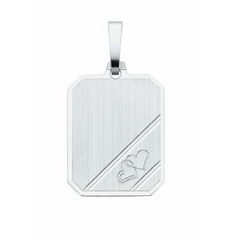 Adelia&acute;s Kettenanh&auml;nger ADELIA&acute;S "Gravurplatte 925 Silber &ndash; Silberanh&auml;nger", silber, Schmuckanh&auml;nger, Damen, Silber 925 (Sterlingsilber), Kettenanh&auml;nger, Silberanh&auml;nger