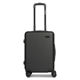 Trolley SMARTBOX "Edition 05 4 Rollen Kabinentrolley 55 cm", Gr. 46 l, schwarz, ABS, Koffer