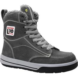 Sicherheitsschuh Elten "DESPERADO" Gr. 45, grau, 45, Obermaterial: 100% Textilmaterial TEXMAT., Schuhe