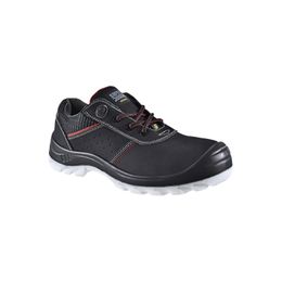 Sicherheitsschuh SAFETY JOGGER WORKS "Vallis" Gr. 42, grau (grau, rot), 42, Obermaterial: 100% Synthetik synthetic., Schuhe