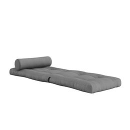Chillkissen Karup Design "WRAP out&trade;, Loungesessel, Sonnenliege, in Schlafplatz wandelbar", Kinder, Gr. B/H/T: 70cm x 12cm, grau (out&acirc;&bdquo;&cent;, dunkelgrau), Poufs, Outdoor geeignet, Schmutz- und Wasserabweisend, Made in Europe