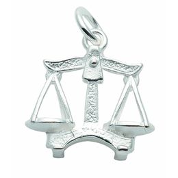 Adelia&acute;s Sternzeichenanh&auml;nger ADELIA&acute;S "Sternzeichen Anh&auml;nger Waage 925 Silber &ndash; Silberanh&auml;nger Waage", silber, Schmuckanh&auml;nger, Damen, Waage, Silber 925 (Sterlingsilber), Silberanh&auml;nger Waage