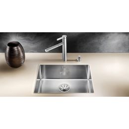 K&uuml;chensp&uuml;le Blanco "CLARON 500-U", edelstahl seidenglanz, B:54cm, Edelstahl, K&uuml;chensp&uuml;len