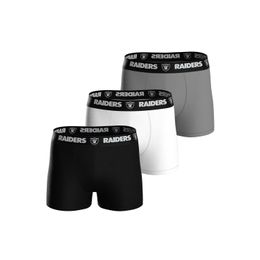 Boxershorts NFL "Boxershort NFL 3pk Boxers 3er Pack", Damen, Gr. L, las vegas raiders, Obermaterial: 95% Baumwolle CO. 5% Elasthan EL., Unterhosen